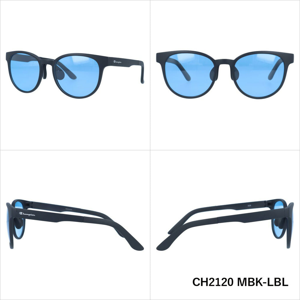 チャンピオン 偏光 サングラス カラーレンズ メンズ レディース UVカット Champion ブランド CH2120 52 ウェリントン