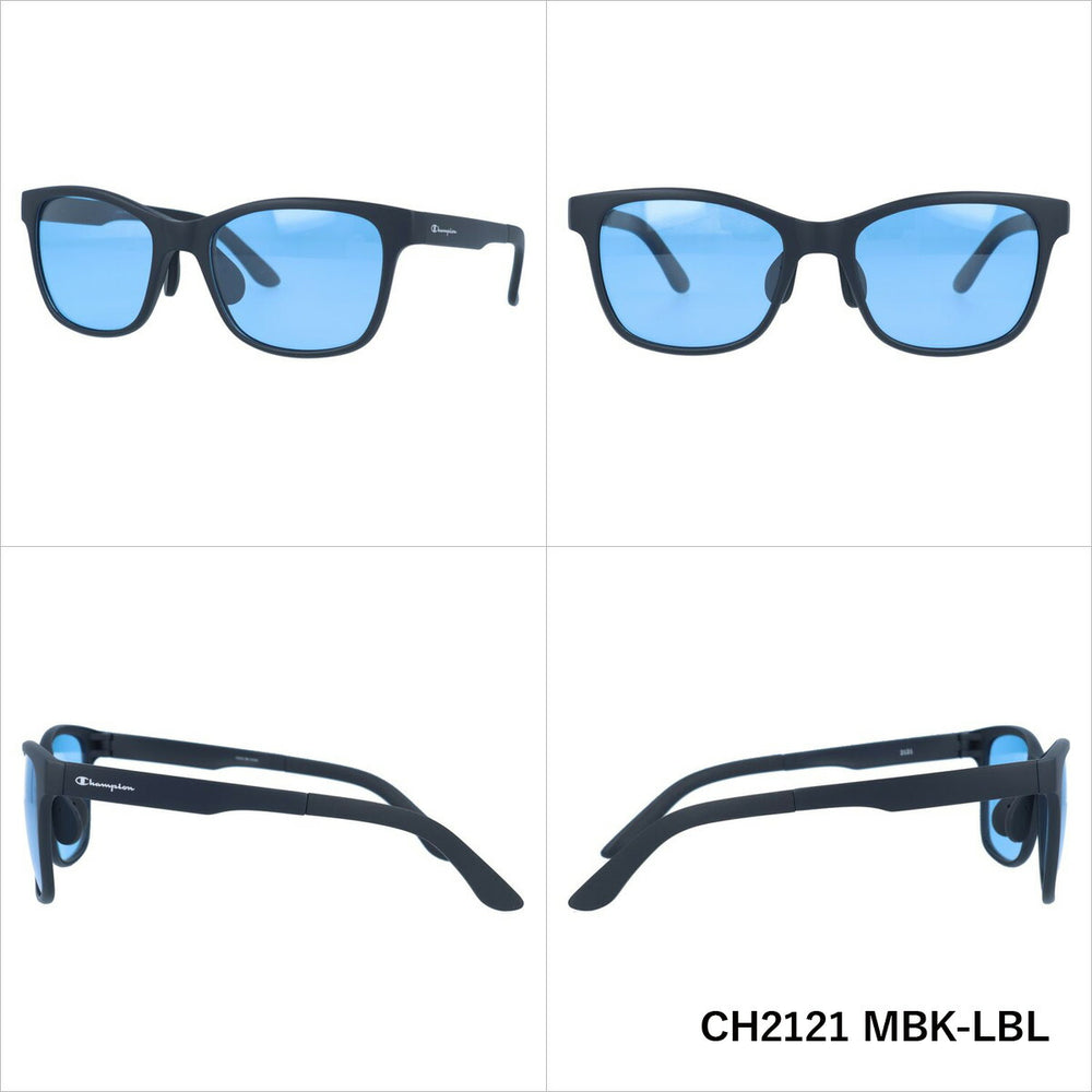 チャンピオン 偏光 サングラス カラーレンズ メンズ レディース UVカット Champion ブランド CH2121 54 ウェリントン
