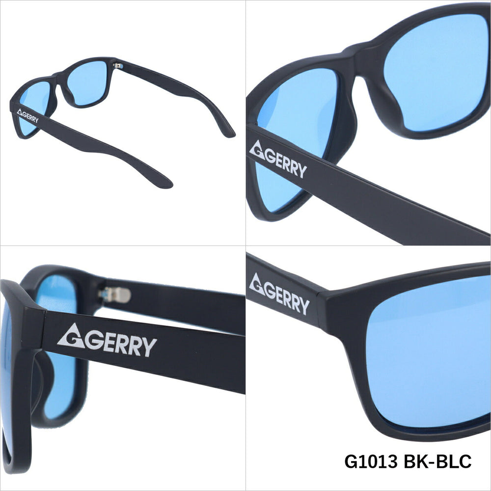 ジェリー 調光 偏光 サングラス カラーレンズ メンズ レディース UVカット GERRY ブランド G1013 54 ウェリントン | 紫