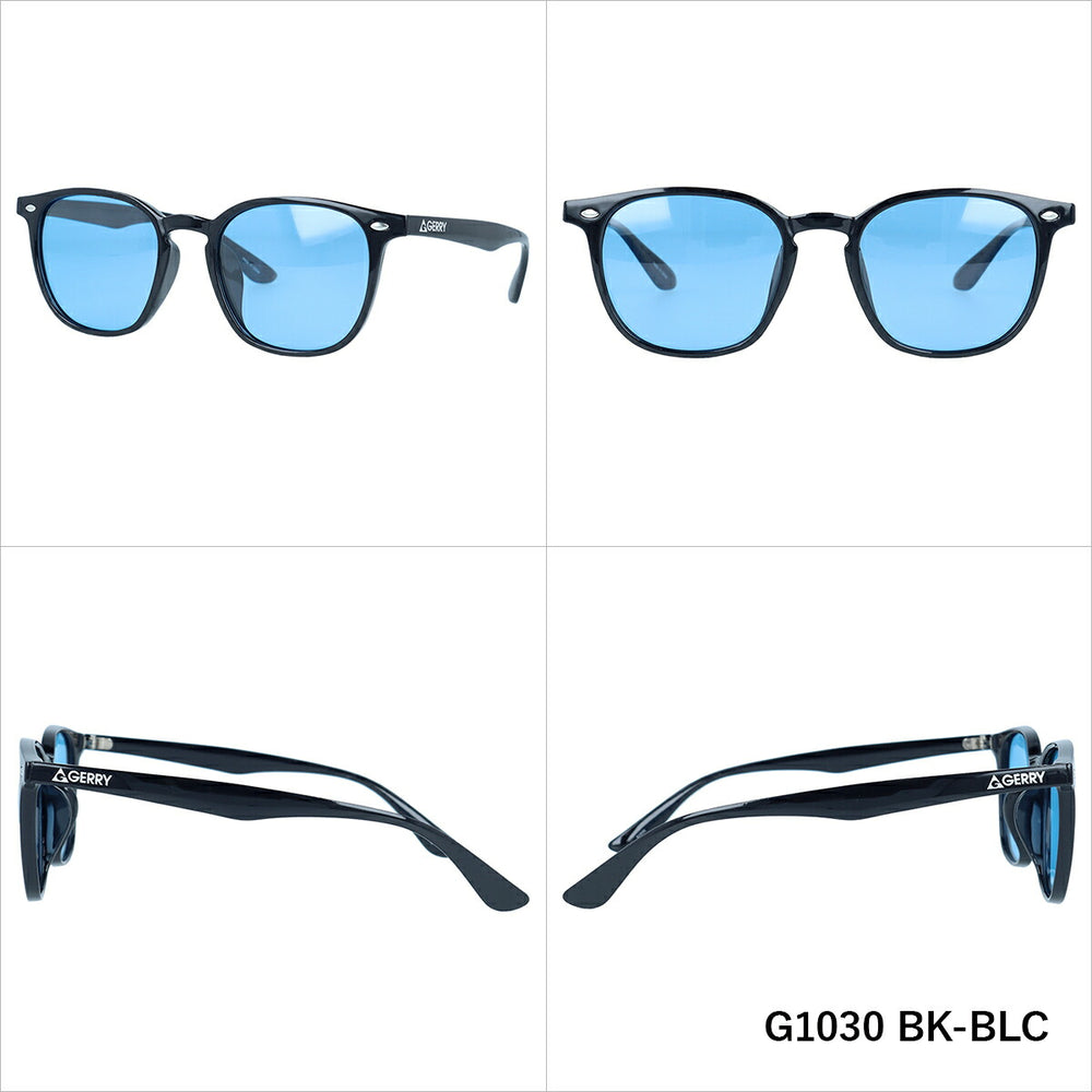 ジェリー サングラス 偏光調光サングラス アジアンフィット GERRY G1030BK 52サイズ ウェリントン型 ユニセックス メンズ レ