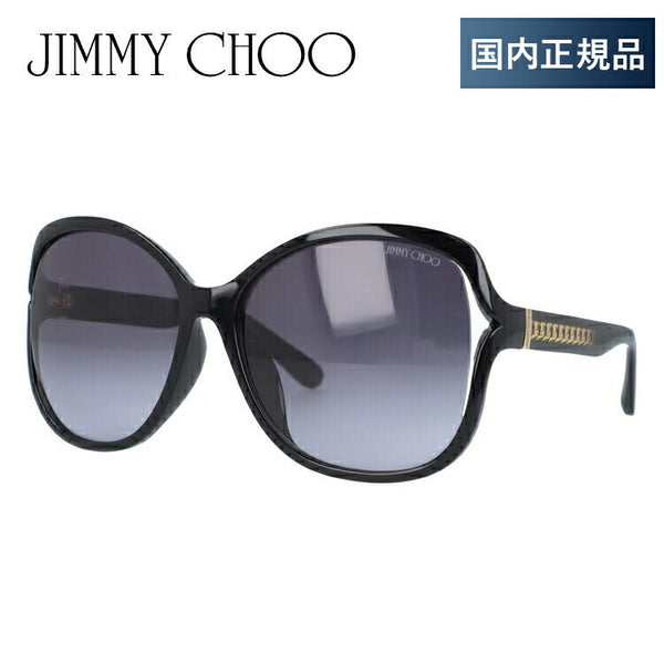 【国内正規品】ジミーチュウ JIMMY CHOO サングラス PATTY FS 19T/HD 61 ブラック アジアンフィット レディース