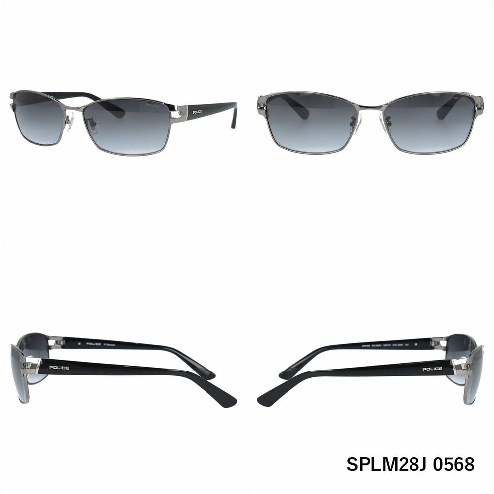 【国内正規品】ポリス サングラス ドライバー ミラーレンズ アジアンフィット POLICE DRIVER SPLM28J 59サイズ スクエ