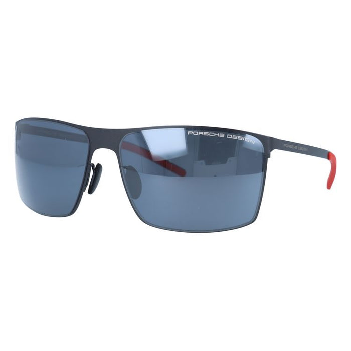 【国内正規品】ポルシェデザイン サングラス PORSCHE DESIGN P8667 A 64サイズ スクエア ユニセックス メンズ レディ