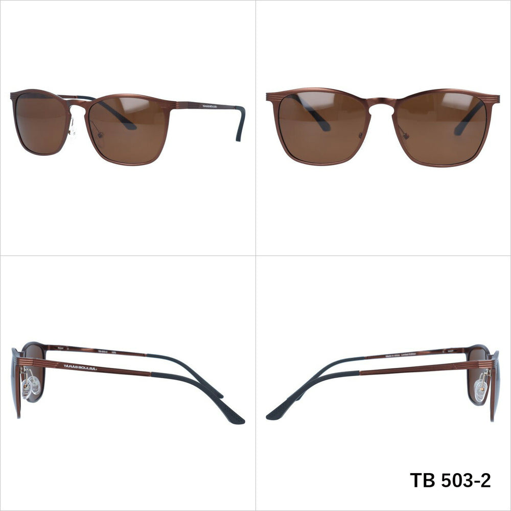 タラスブルバ 偏光 サングラス ミラーレンズ フレキシブルノーズパッド TARAS BOULBA TB 503 全3カラー 59サイズ ウェ
